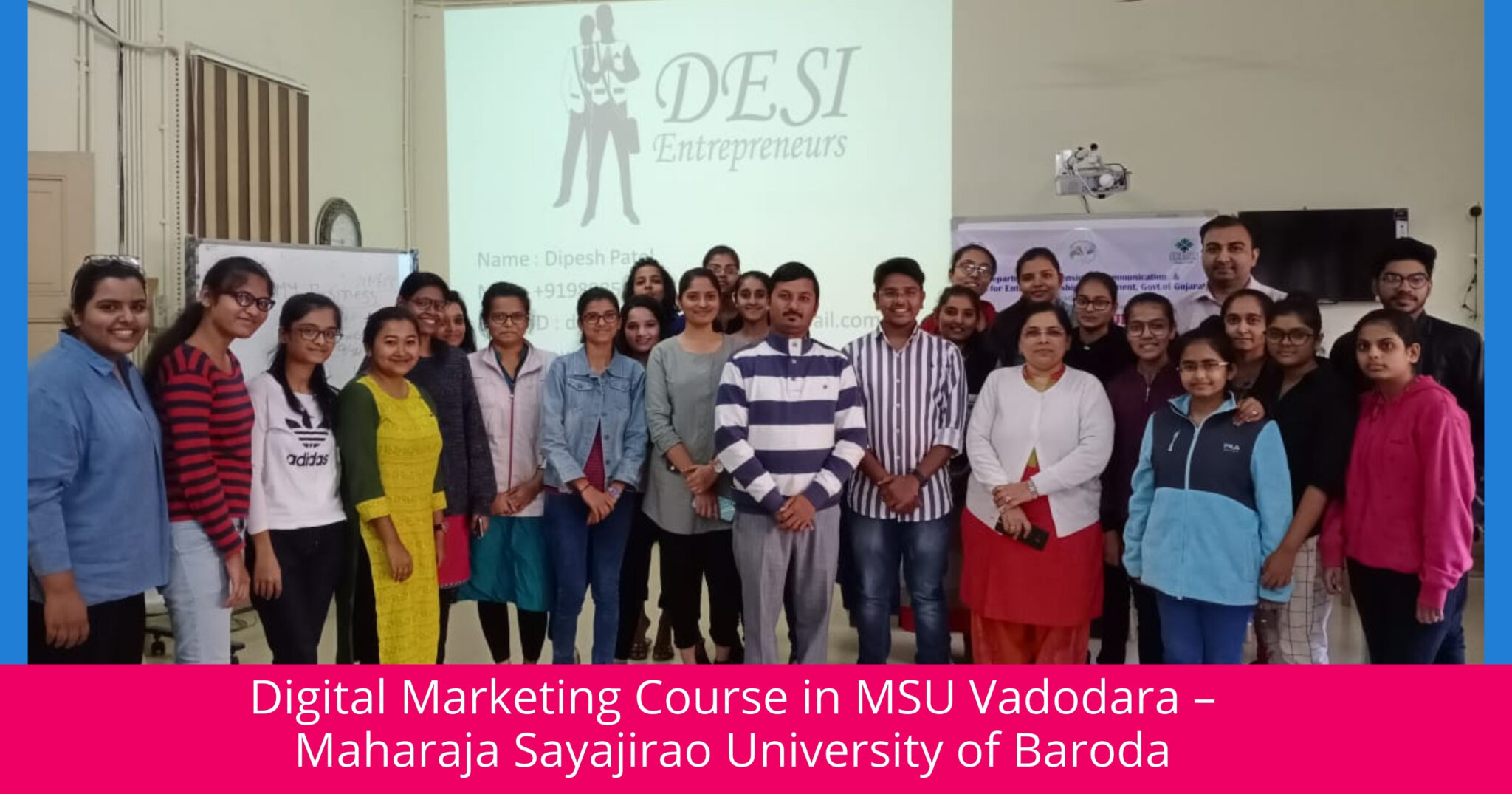 Digital Marketing Course In MSU Vadodara - Maharaja Sayajirao ...